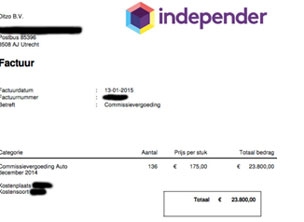 Ditzo betaalde Independer 175 euro per autoverzekering - Findinet